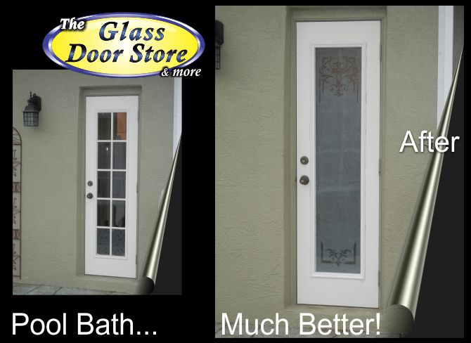 Pool Bathroom Exterior Doors