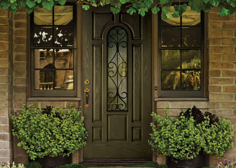 Front Entry Fiberglass Doors and Frames from Plastpro - The Glass Door ...