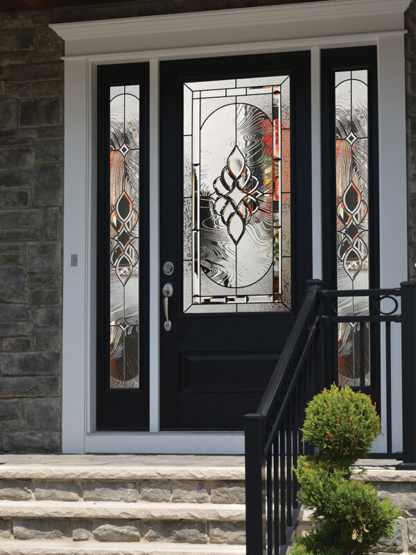 Brigantine Front Door Glass Insert - The Glass Door Store