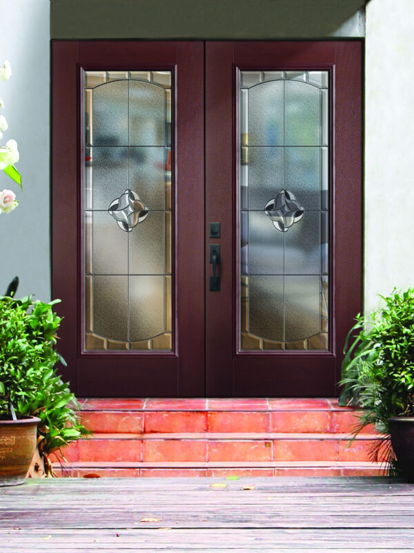 Rozet Front Door Glass Insert - The Glass Door Store